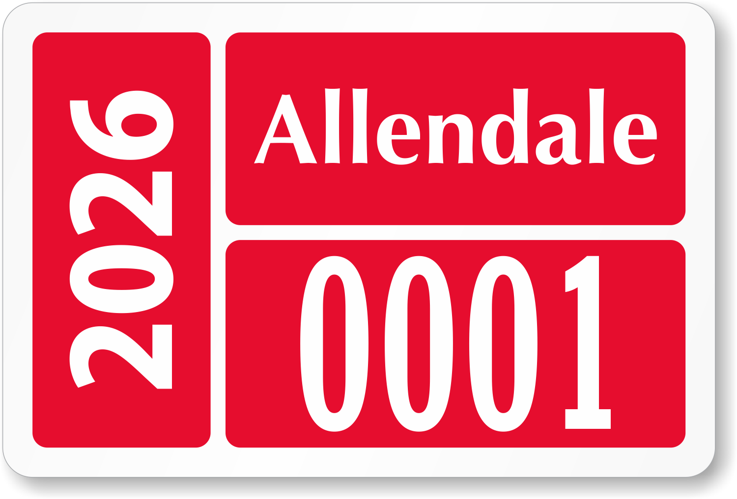 Parking Permit Stickers | Bold Designs from MyParkingPermit